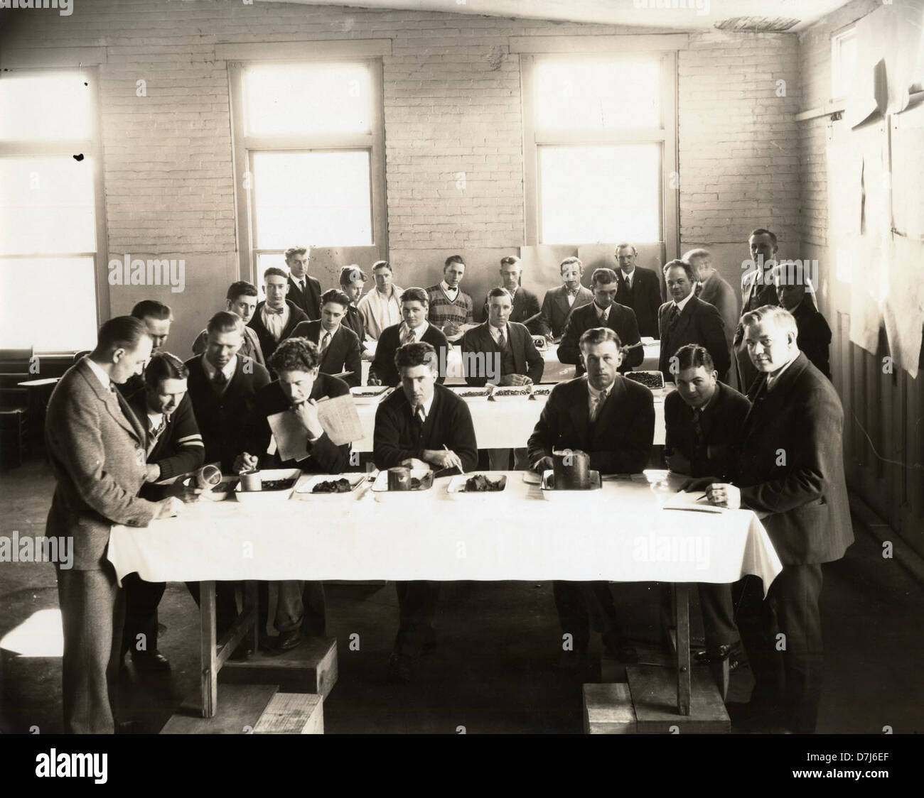 Food technology students Stock Photo - Alamy