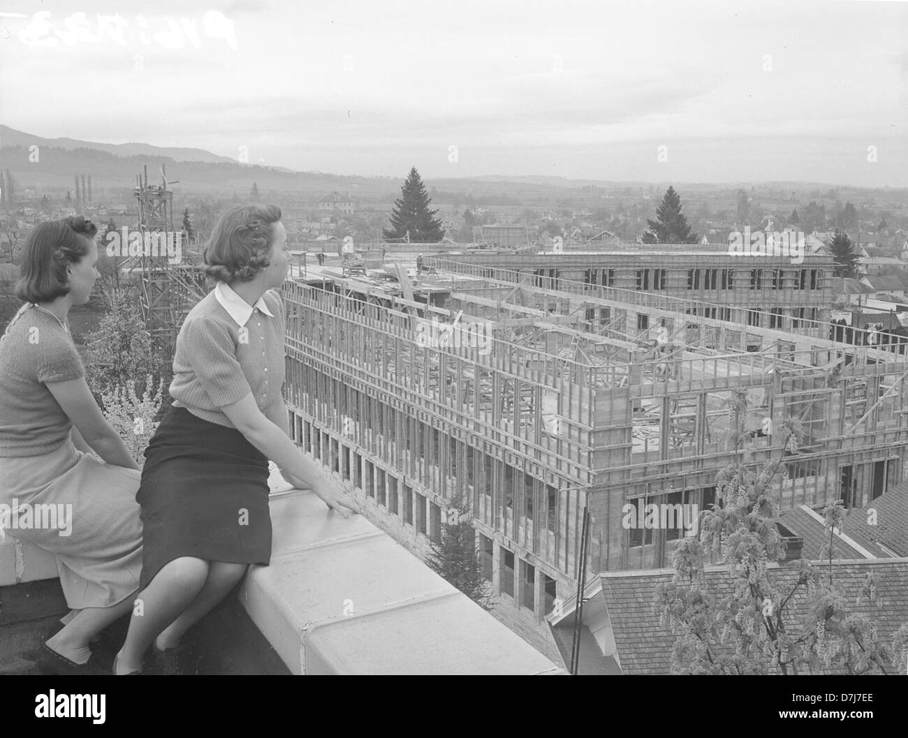 University chemistry department Black and White Stock Photos & Images ...