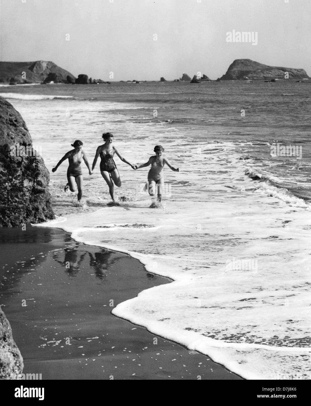 This image captures the thrilling moment of a boat racing the waves off ...