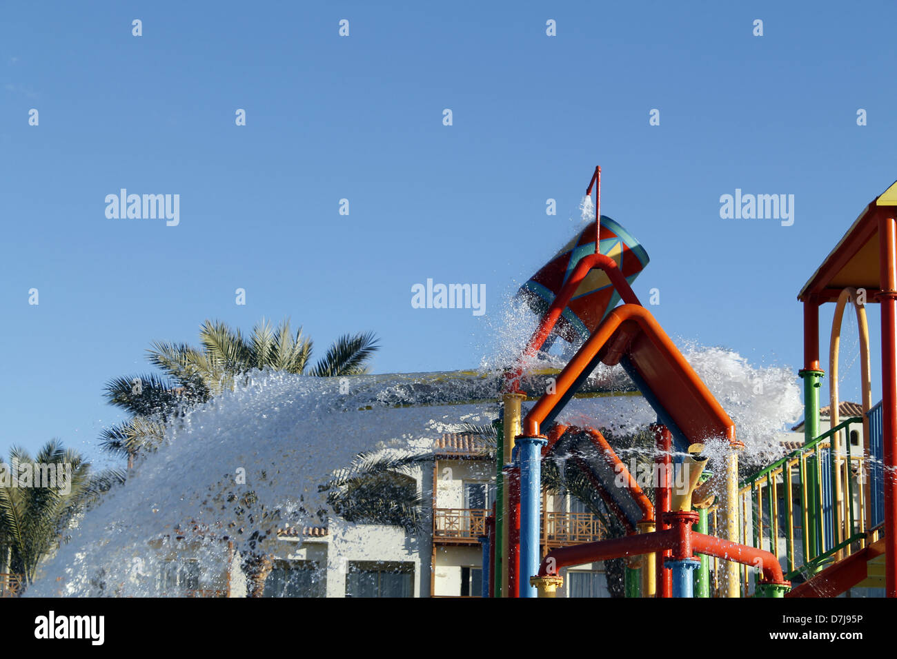BUCKET SPLASH FOUNTAIN DANA BEACH HOTEL HURGHADA EGYPT 06 January 2013 ...