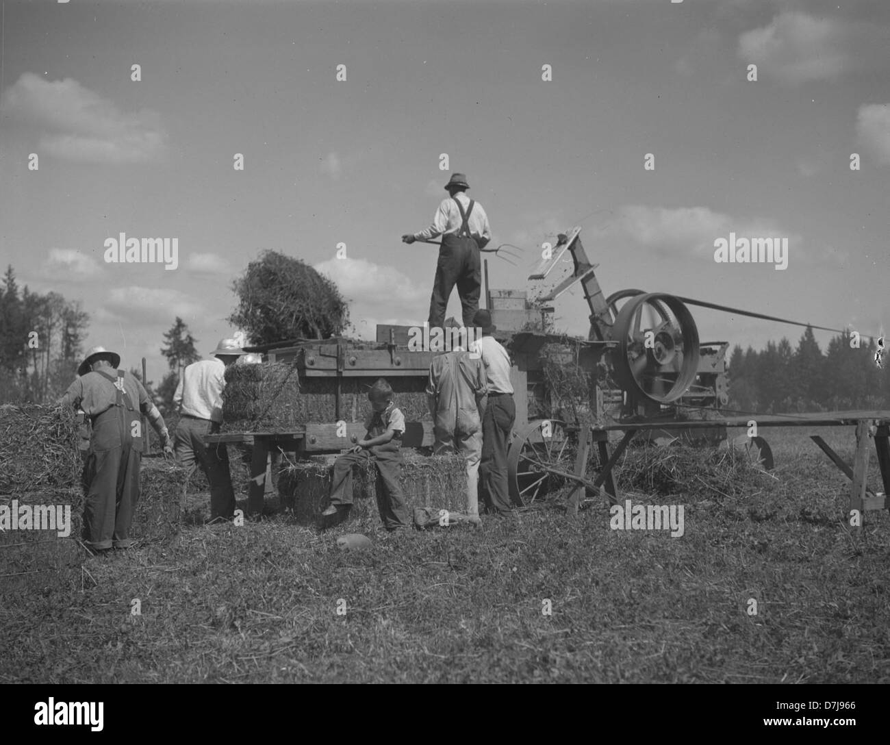 Balers Black and White Stock Photos & Images - Alamy
