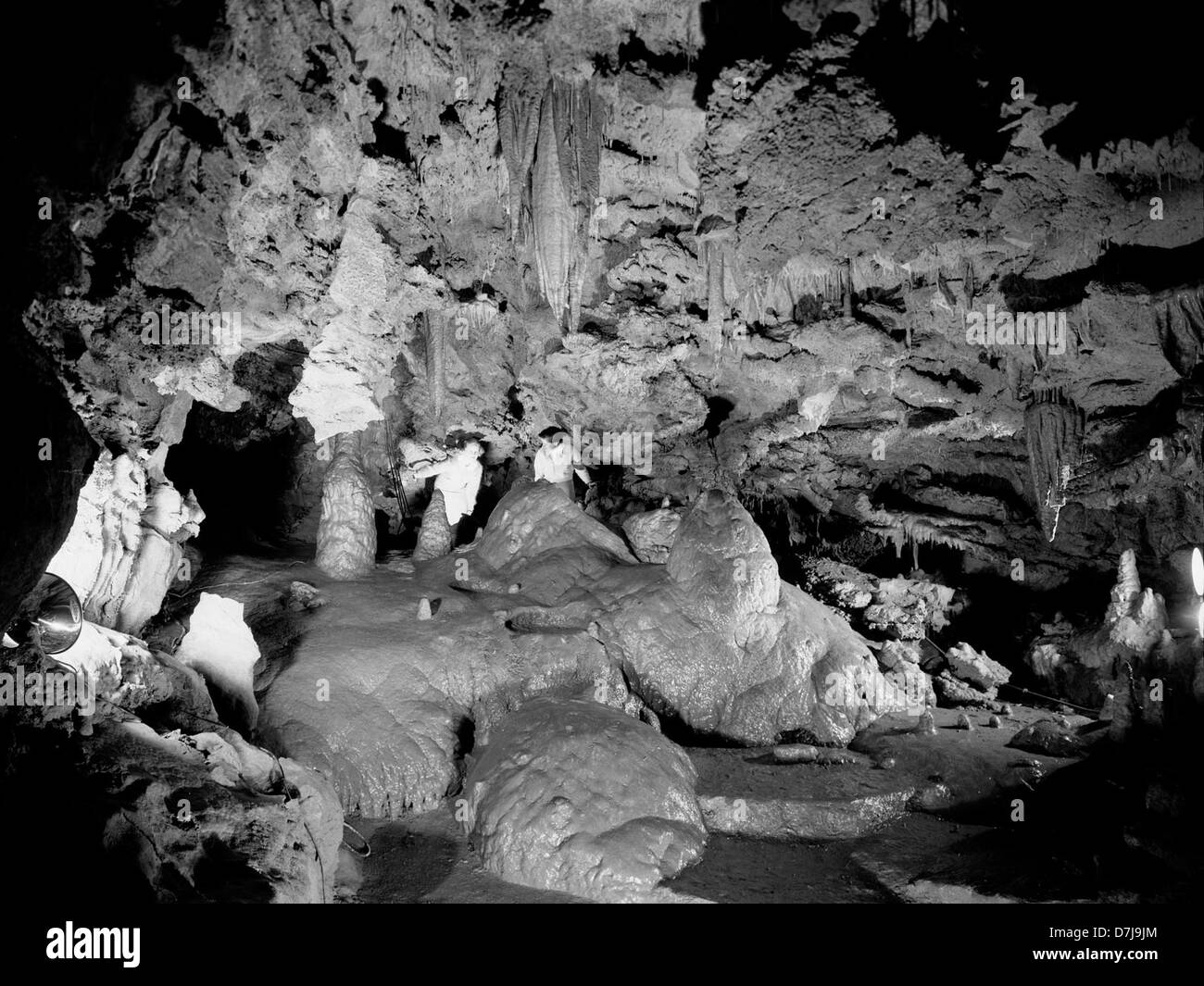 A group of women explores the Oregon Caves National Monument in Cave ...