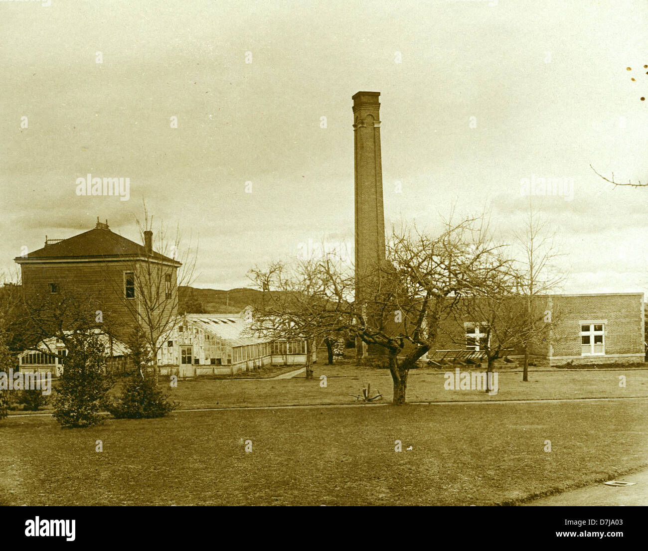 The Old Horticulture Building, built circa 1907, features its ...