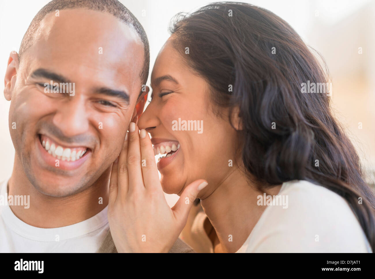Young attractive couple together hi-res stock photography and images ...