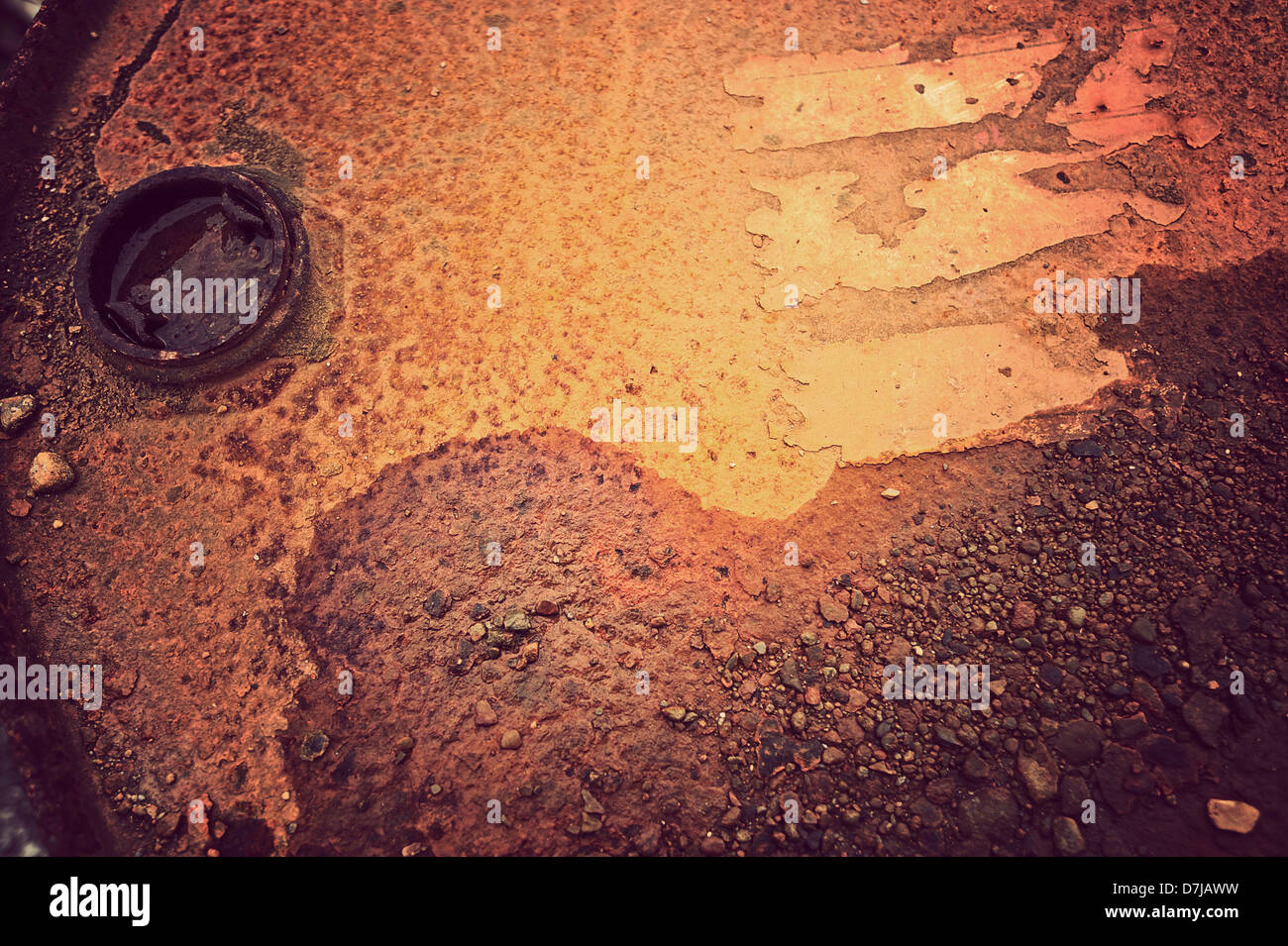 Rusted oil drum hi-res stock photography and images - Alamy