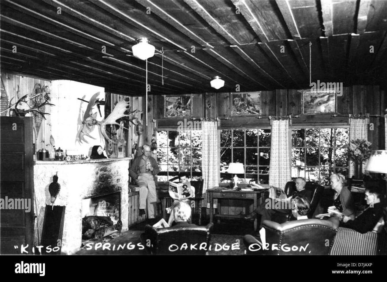 Kitson Springs in Oakridge, Oregon, is a scenic area known for its ...