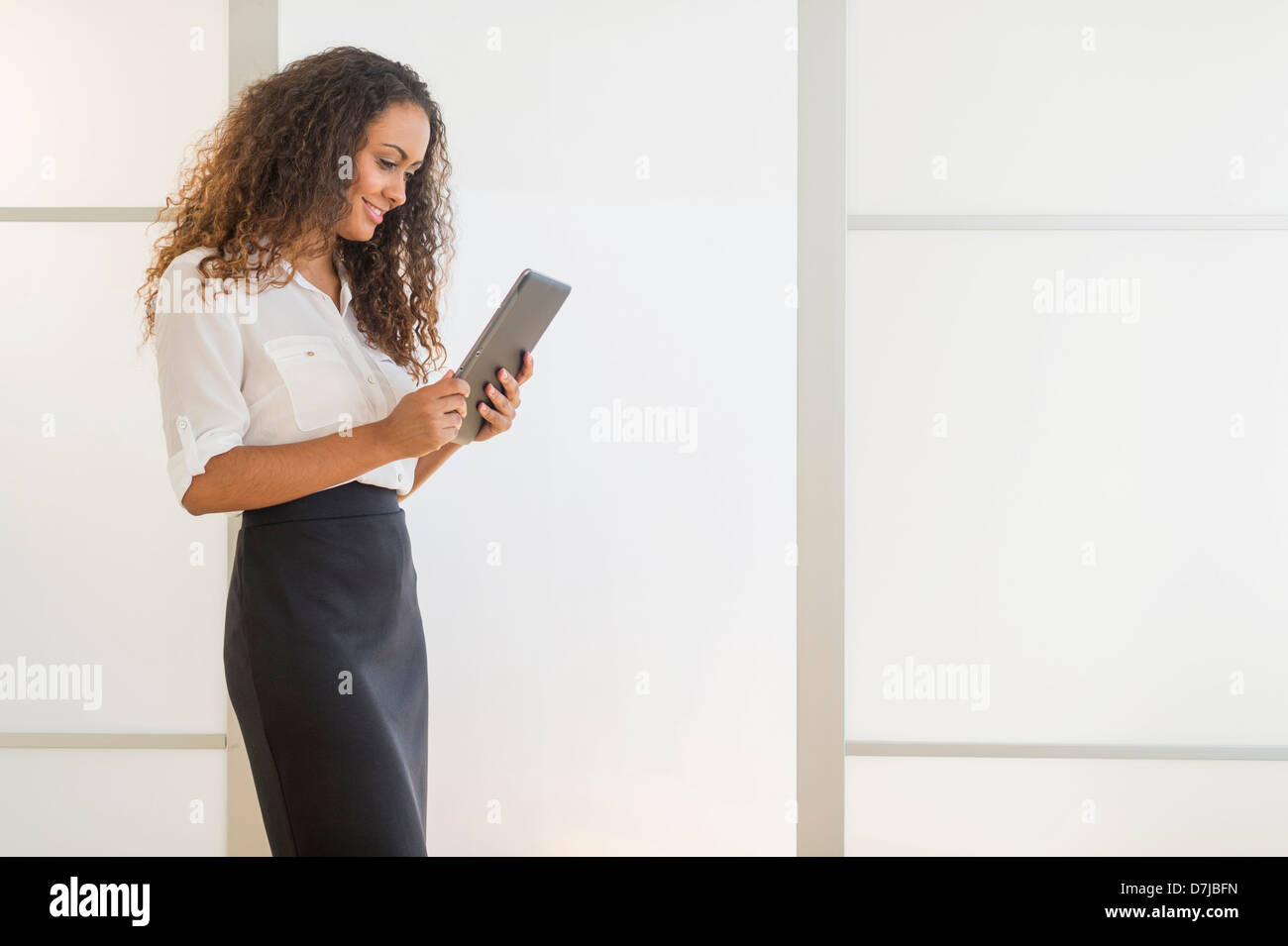 Portrait of office worker Stock Photo - Alamy