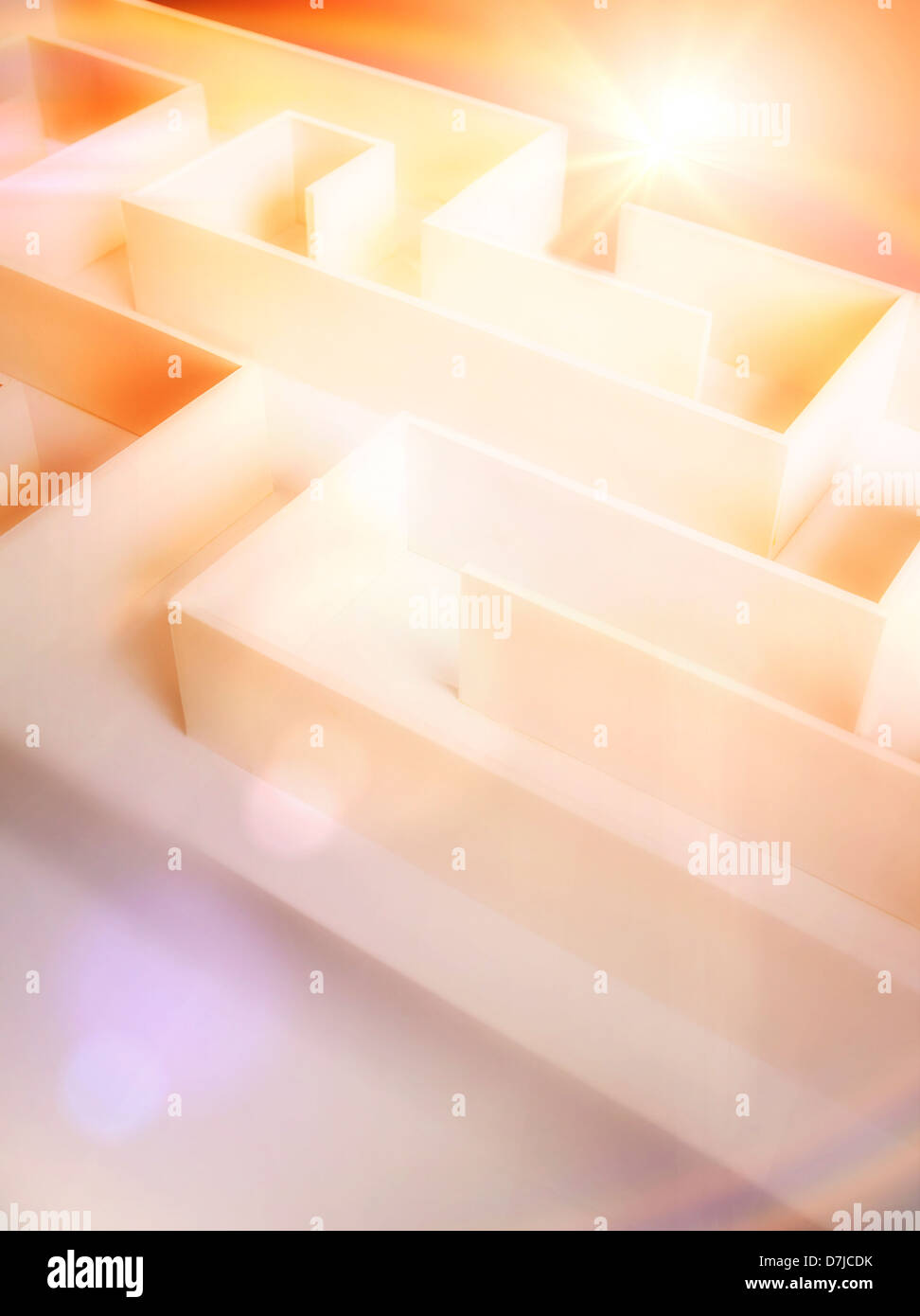 View of the maze hi-res stock photography and images - Alamy