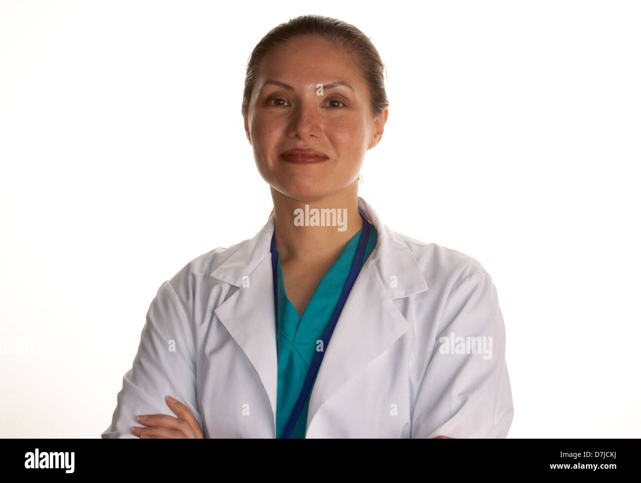 Portrait of female health care professional Stock Photo - Alamy