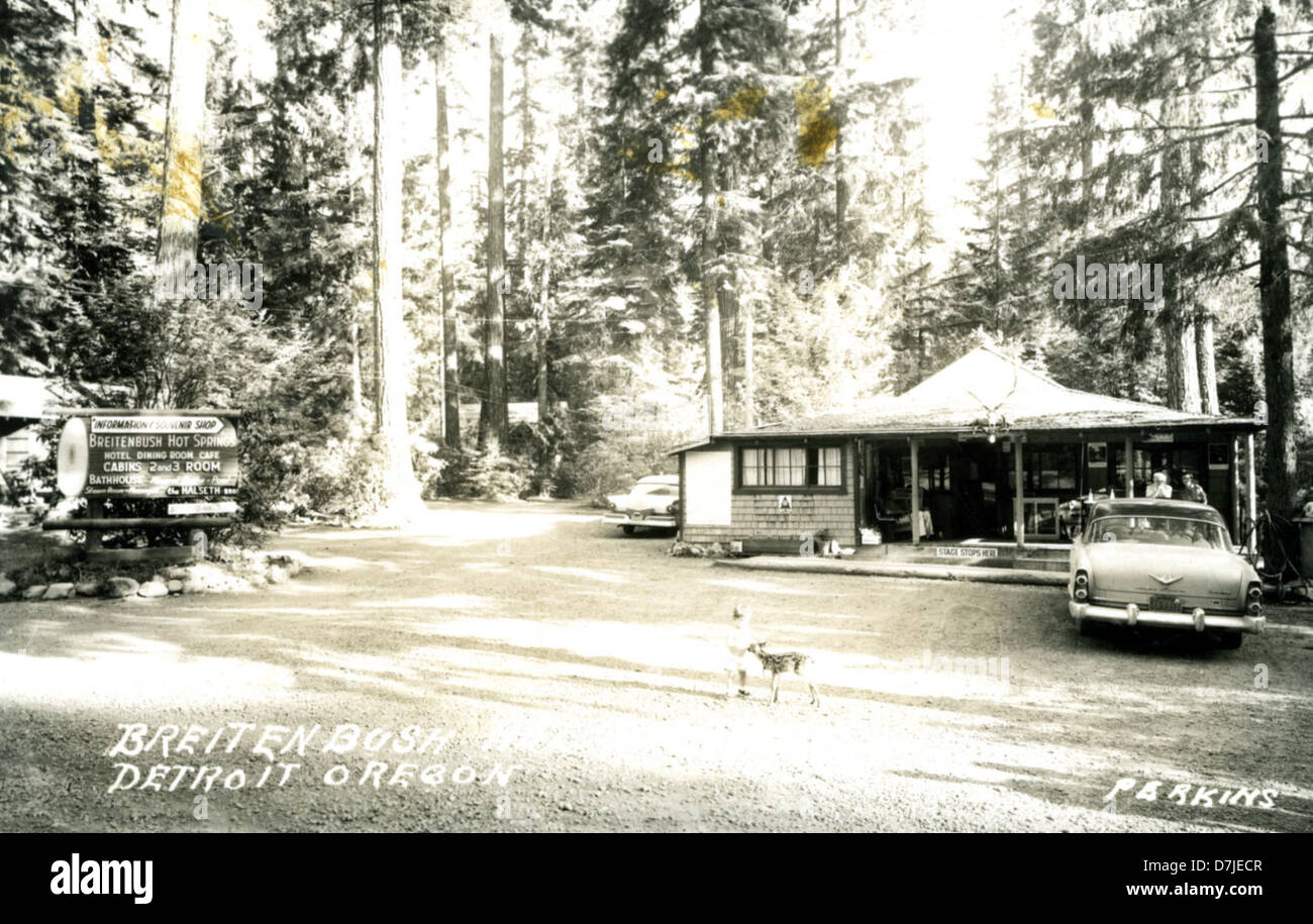 Breitenbush Hot Springs, located near Detroit, Oregon, is a popular ...