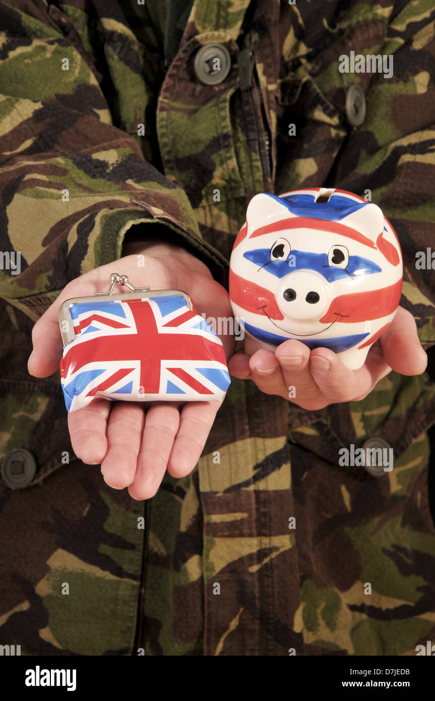 Military union jack hi-res stock photography and images - Alamy