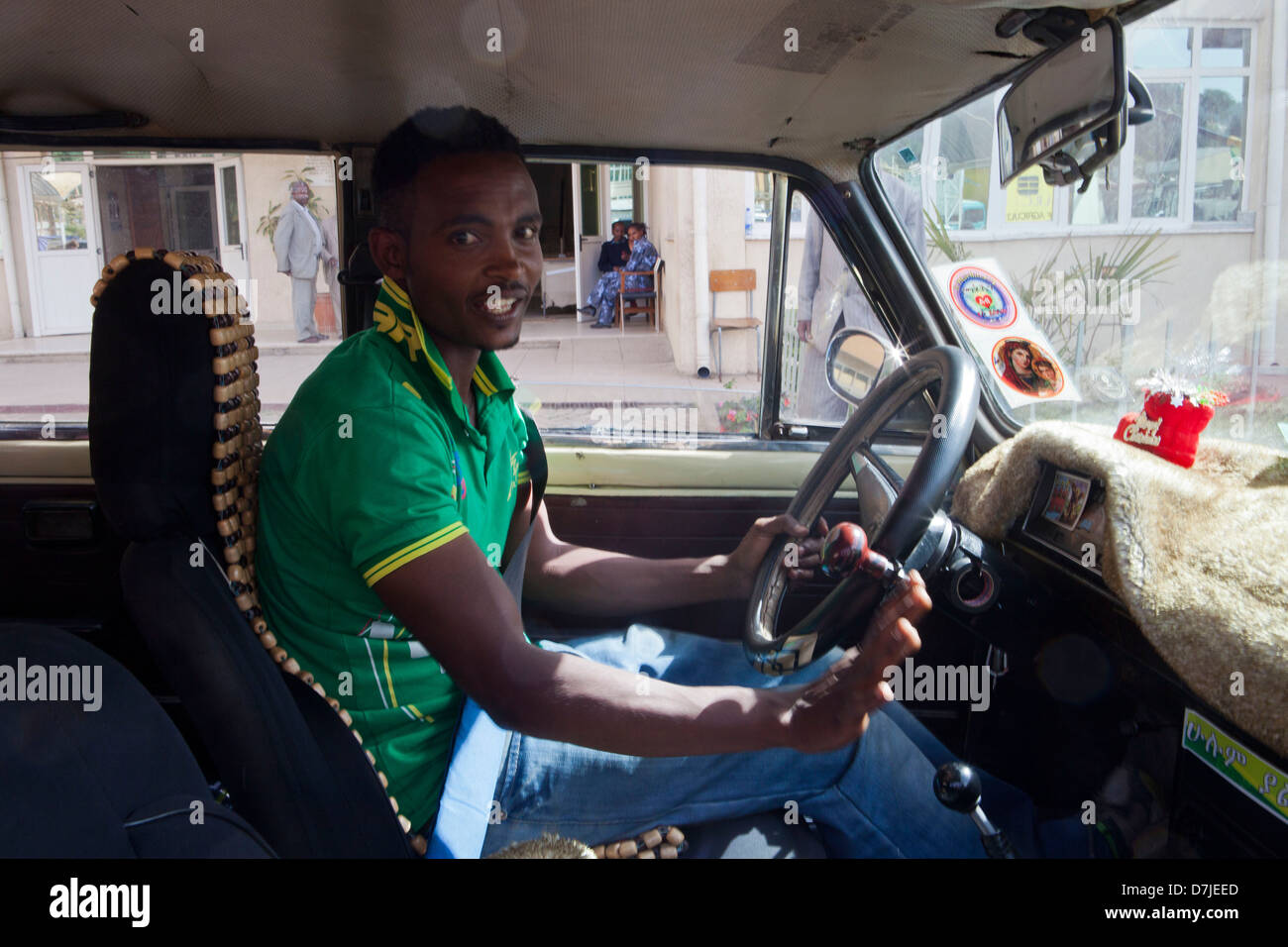 taxi driver in Ethiopia Stock Photo - Alamy