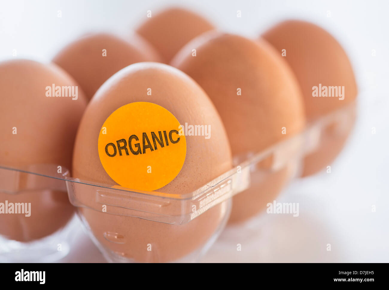 Close shot egg food label hi-res stock photography and images - Alamy
