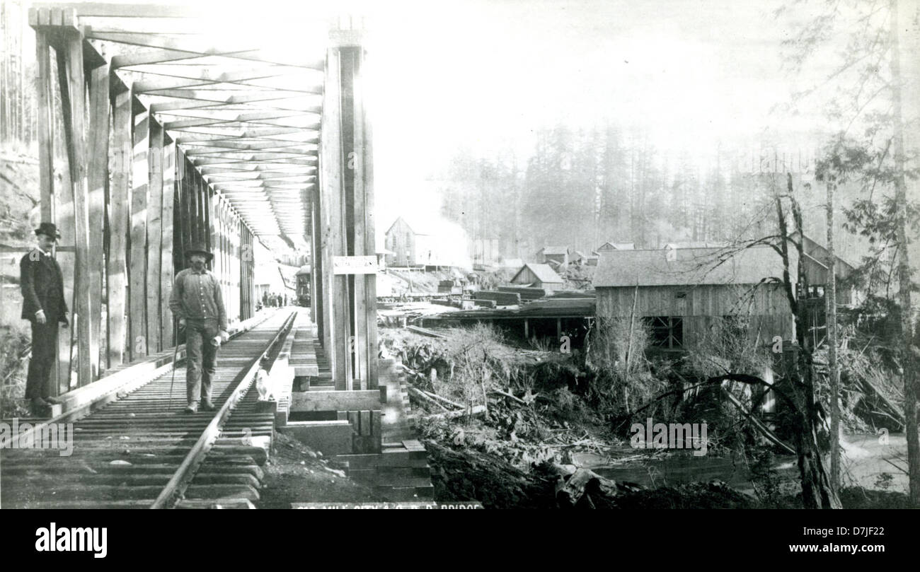 Mill City Bridge Stock Photo - Alamy