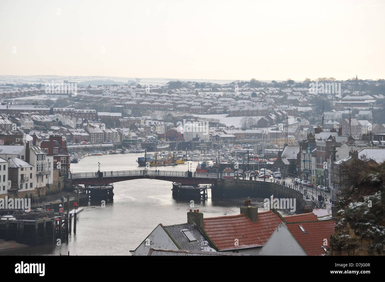 Whitby snow hi-res stock photography and images - Alamy
