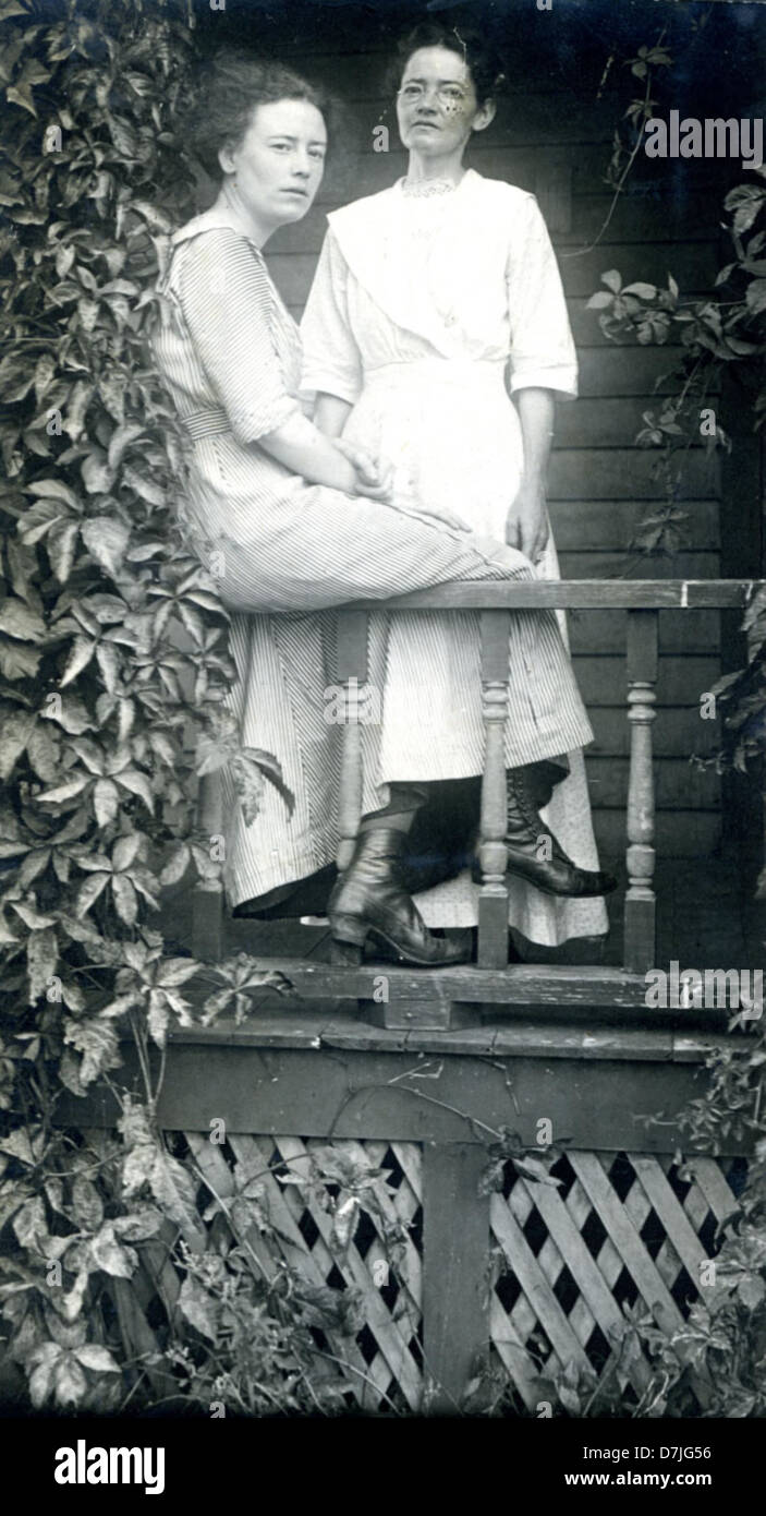 Mrs. Paula and Hannah Hawkins Stock Photo - Alamy