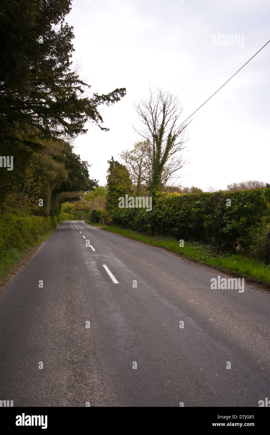 British country lanes hi-res stock photography and images - Alamy