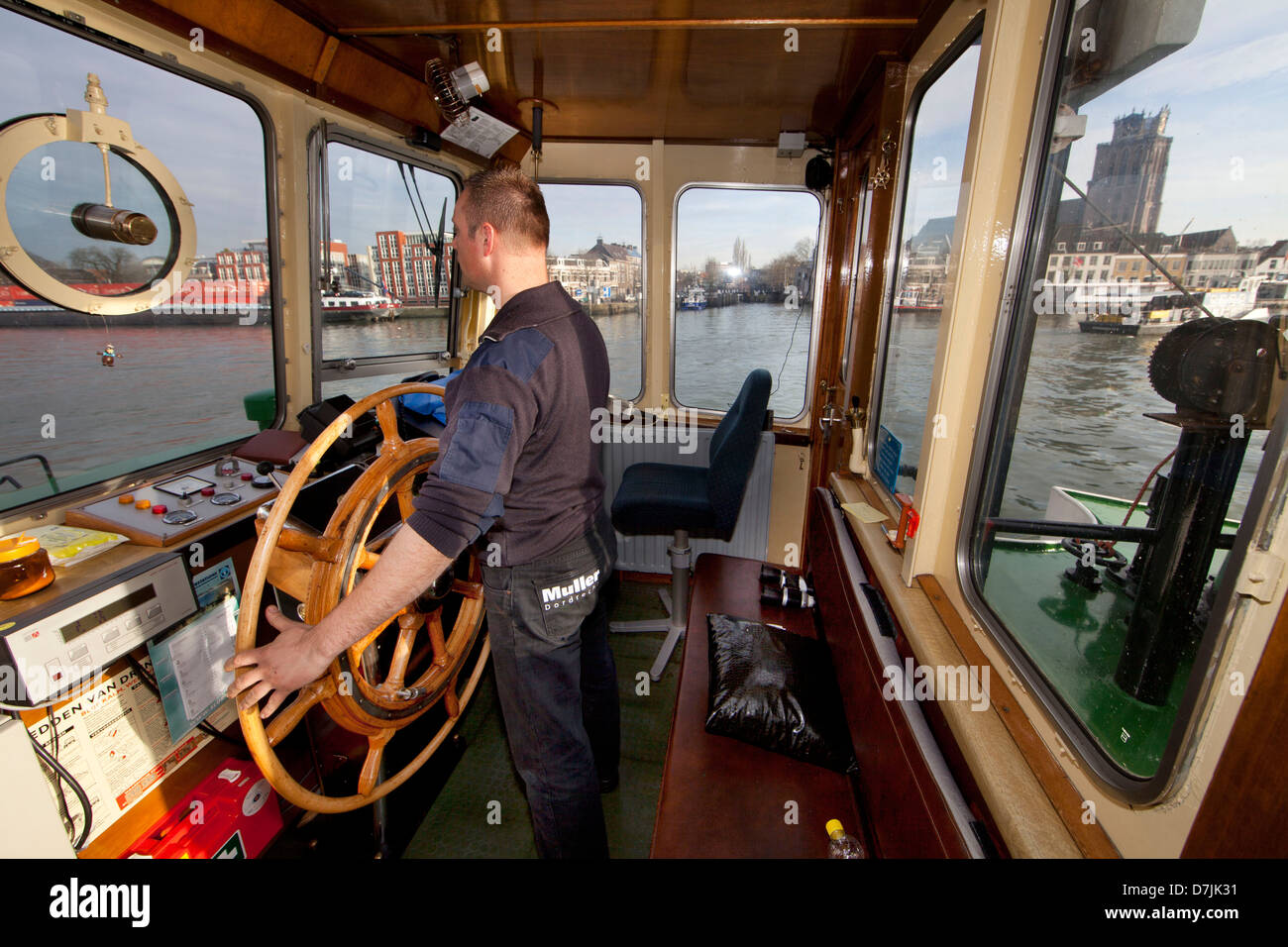 Tugboat captain hi-res stock photography and images - Alamy