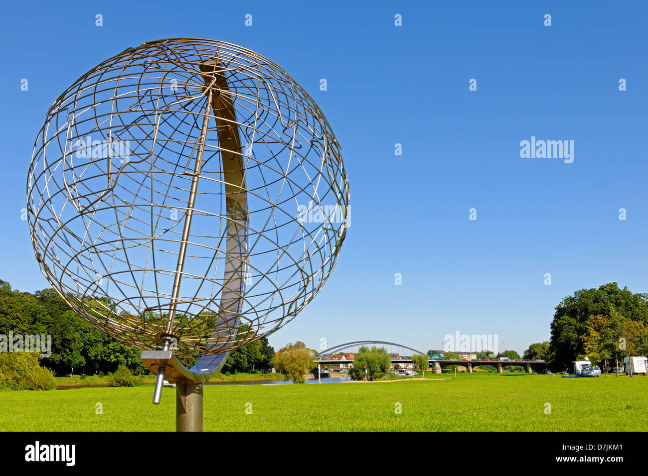 The globe in minden on the weser hi-res stock photography and images ...