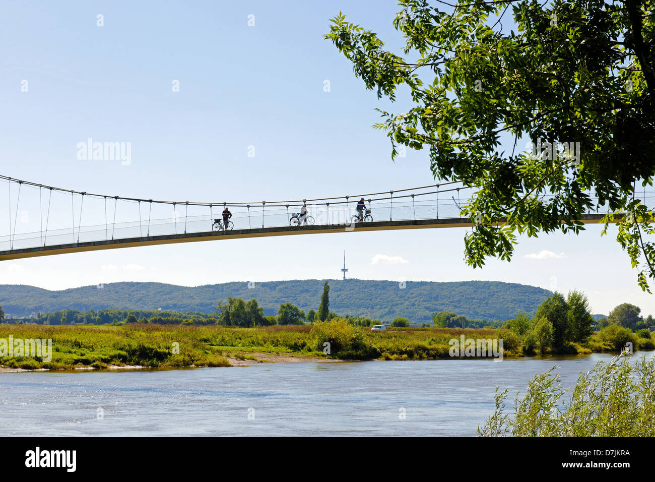 The glacisbrucke in minden on the weser hi-res stock photography and ...