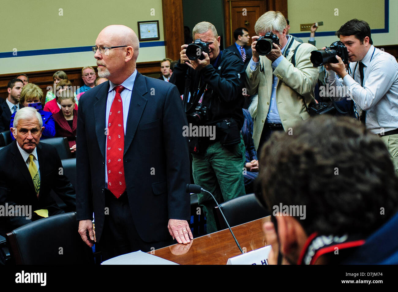 Washington, DC, U.S. May 8, 2013. Gregory Hicks, foreign service ...