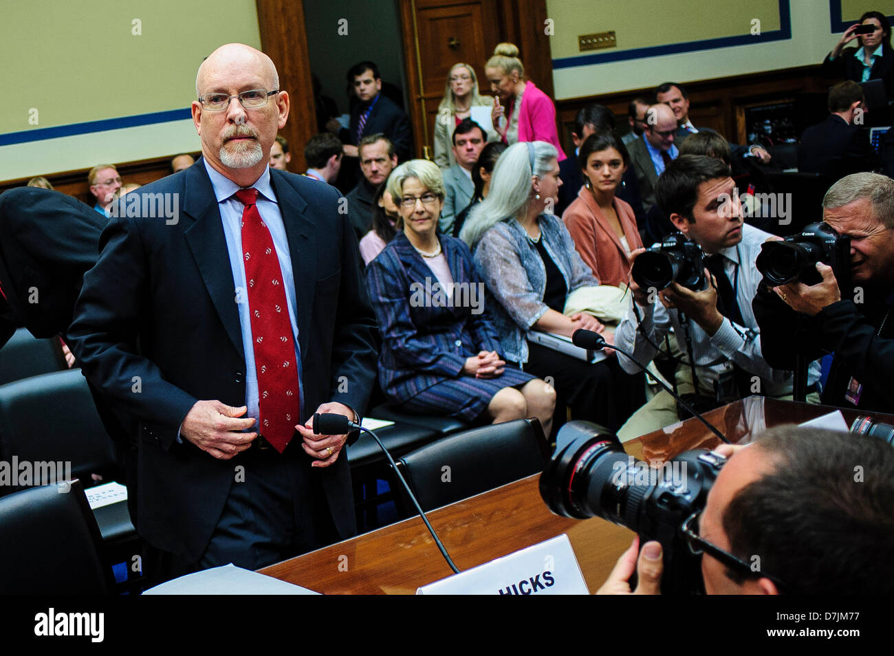 Washington, DC, U.S. May 8, 2013. Gregory Hicks, foreign service ...