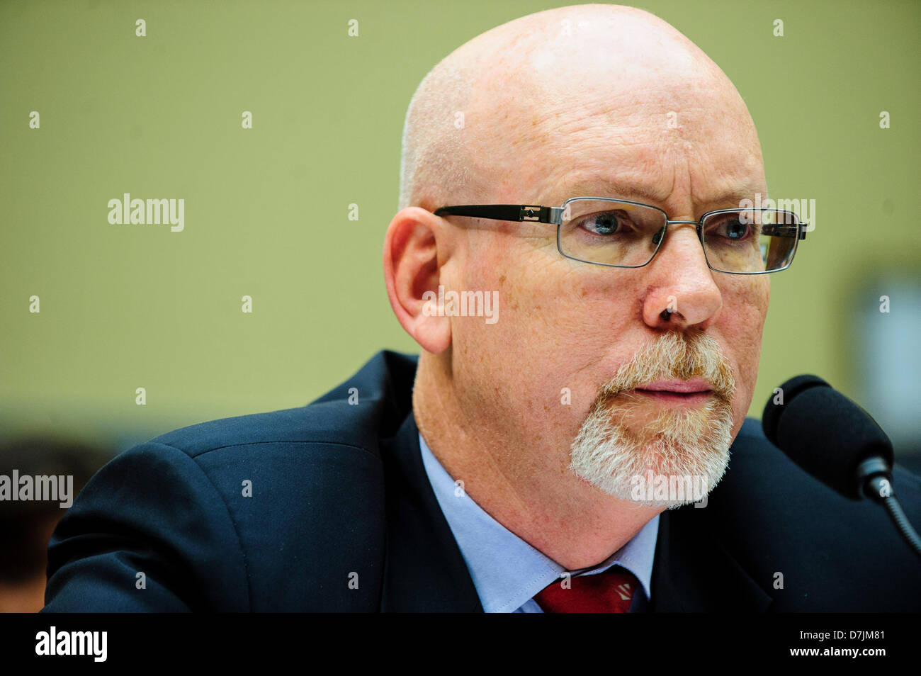 Washington, DC, U.S. May 8, 2013. Gregory Hicks, foreign service ...