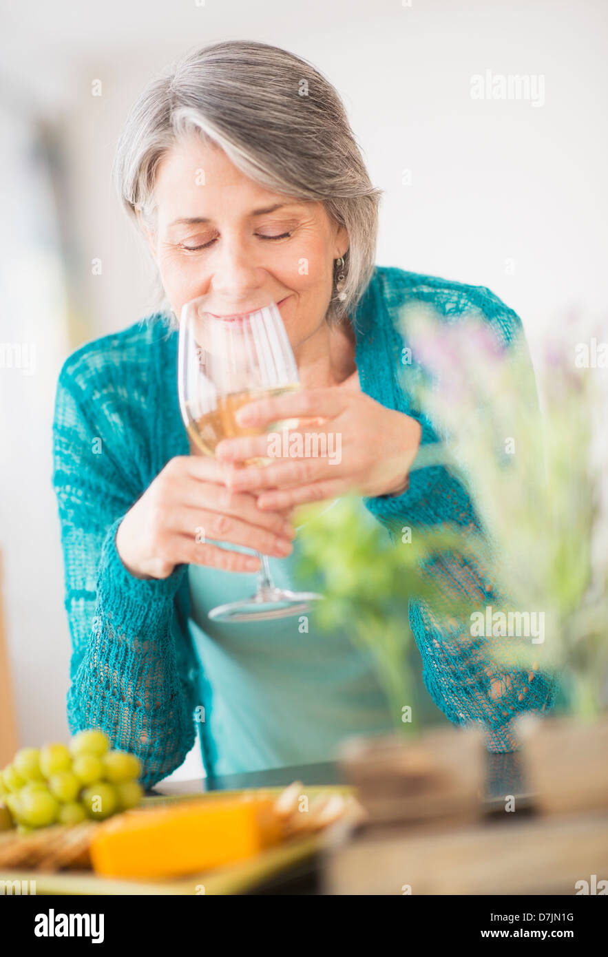 Woman cheese smelling hi-res stock photography and images - Alamy