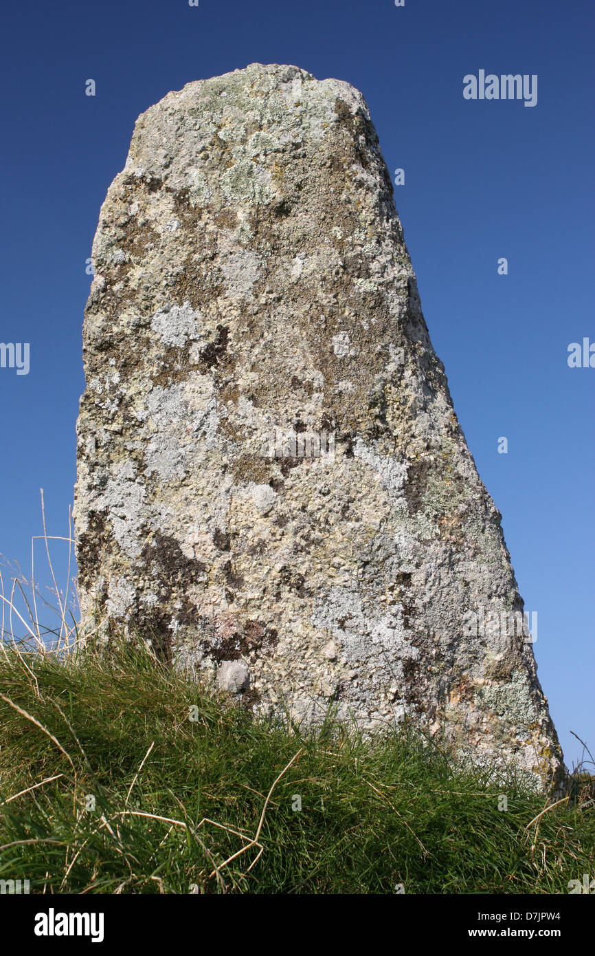 Men An Tol, a stone monument in Cornwall Stock Photo - Alamy