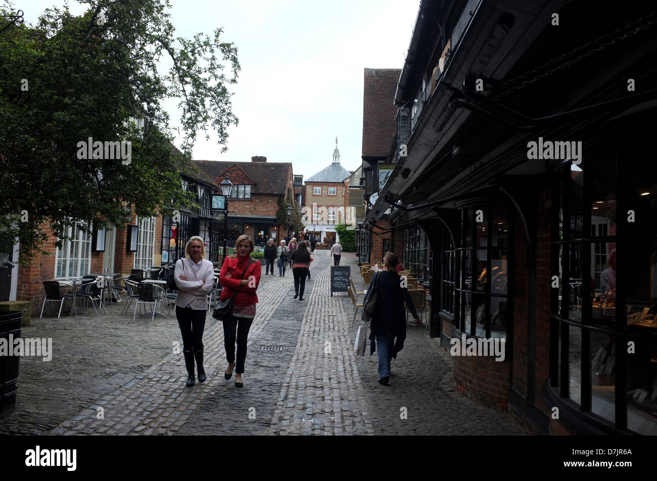 Farnham surrey castle street hi-res stock photography and images - Alamy
