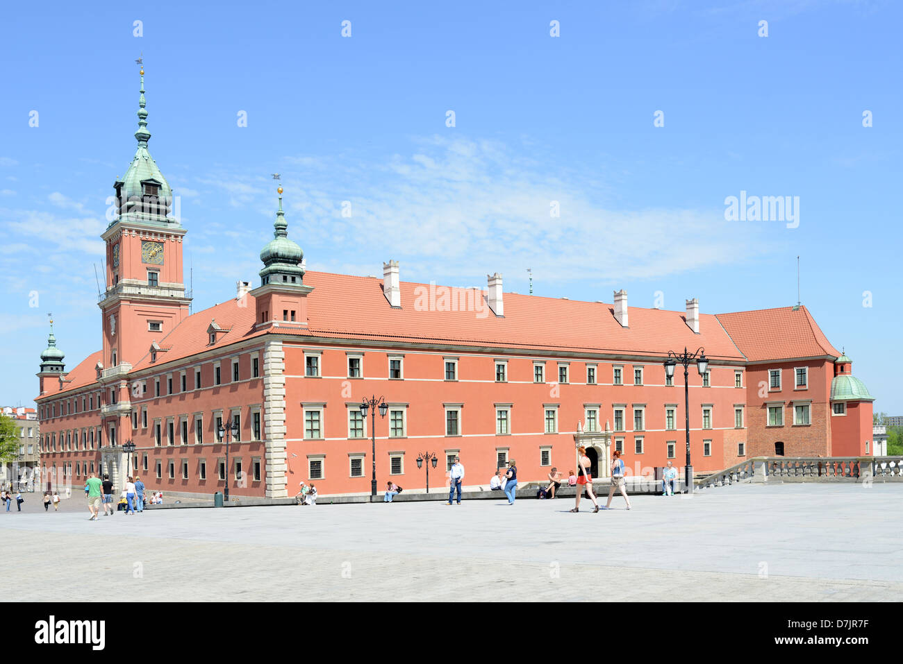 Warszawa royal castle hi-res stock photography and images - Alamy
