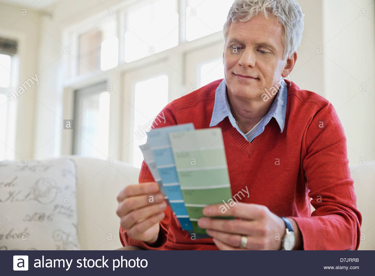 Man with paint hi-res stock photography and images - Alamy