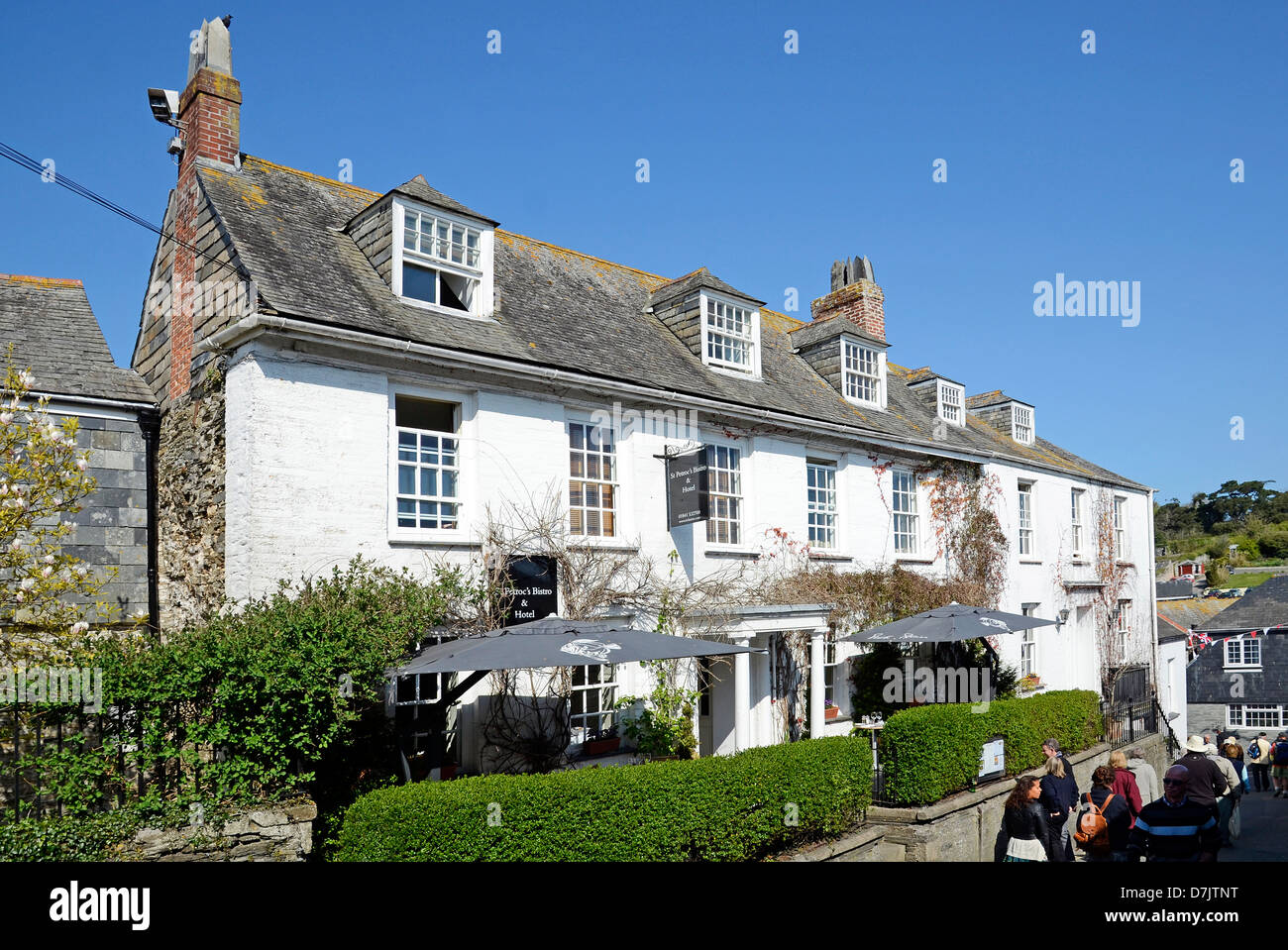 St.Petrocs bistro owned by Rick Stein in Padstow, Cornwall, UK Stock ...