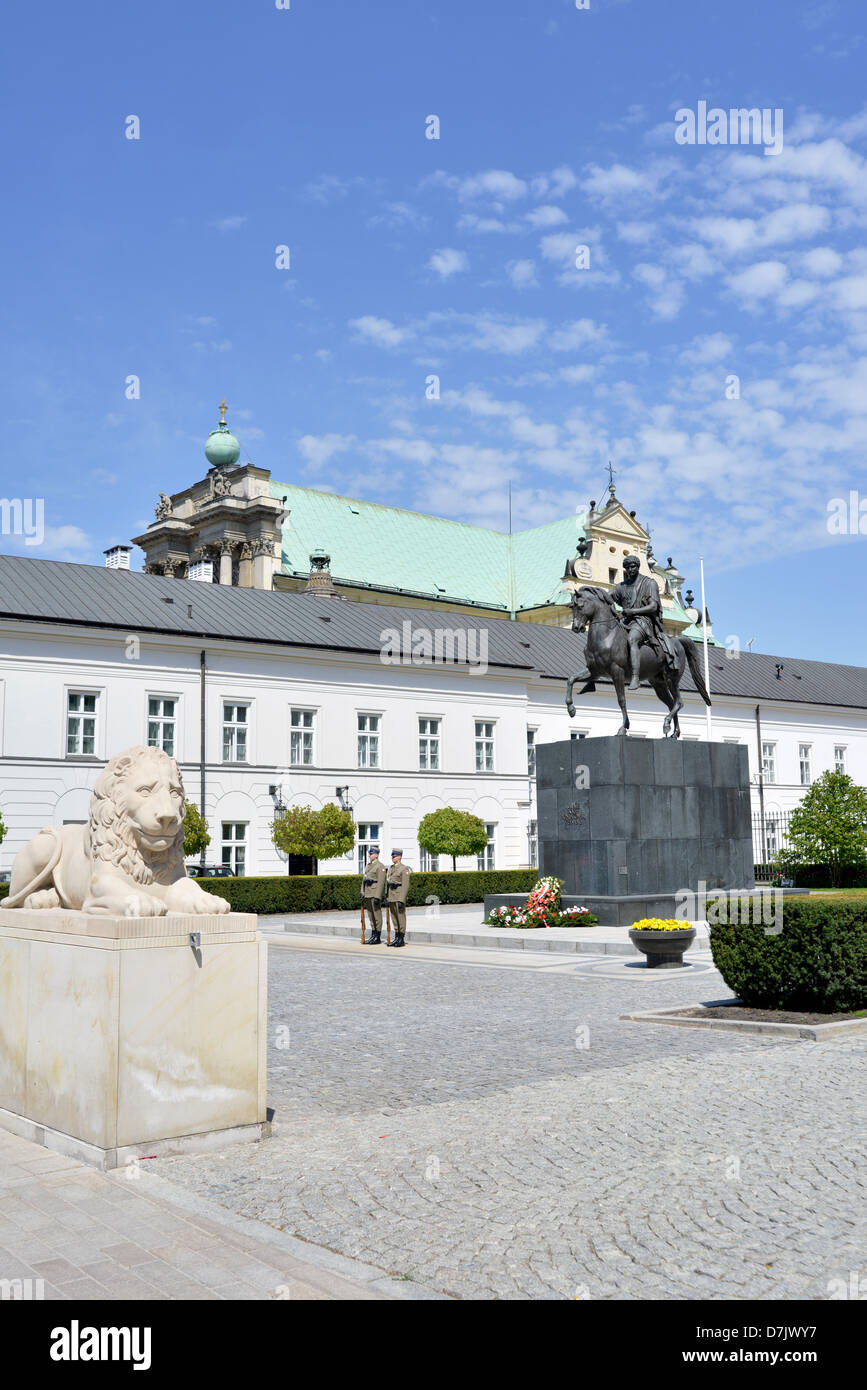 Official residence of president of poland hi-res stock photography and ...