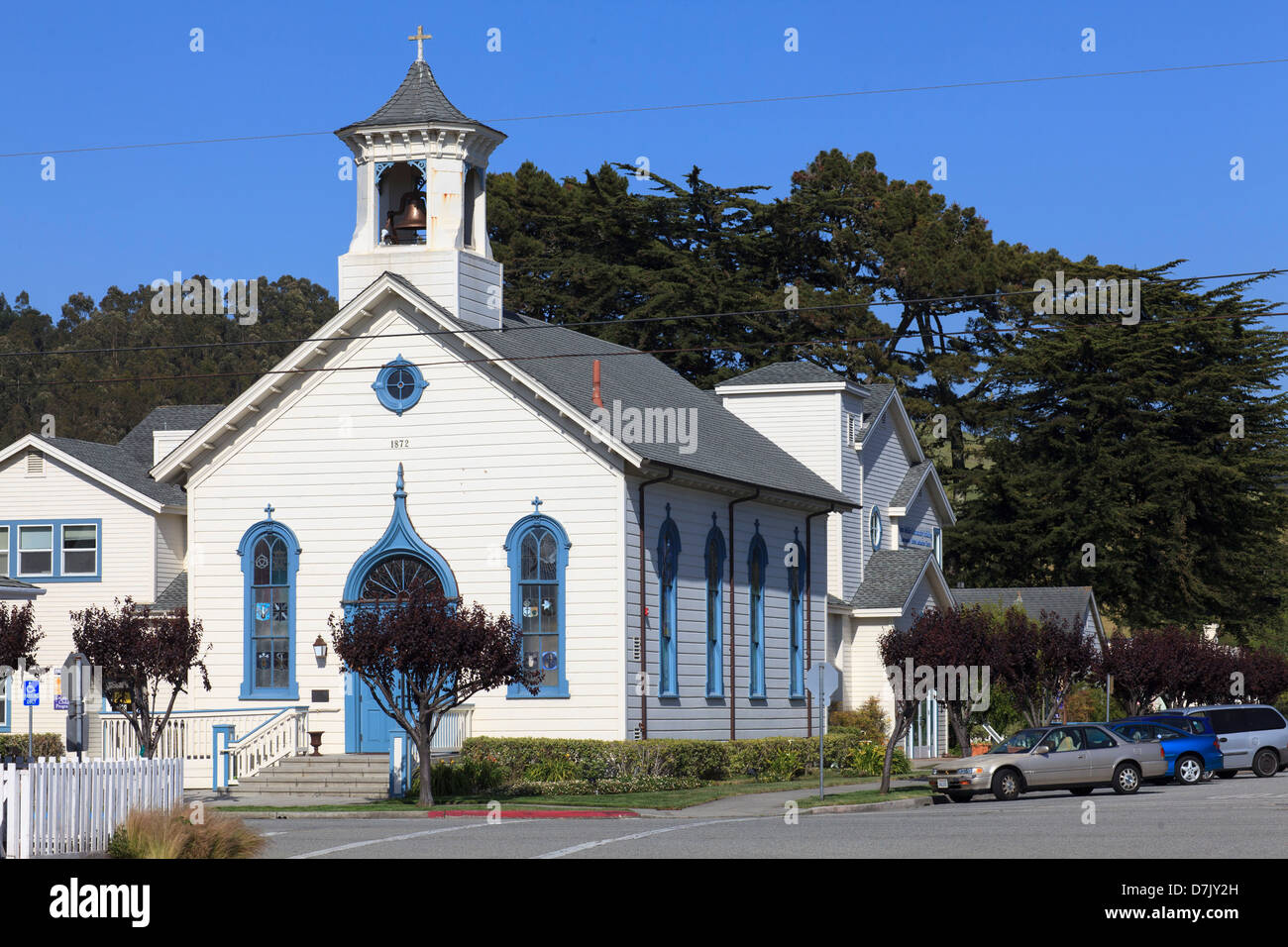 Half Moon Bay Stock Photo - Alamy