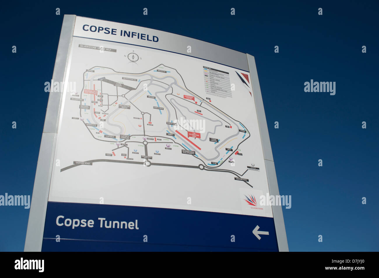 Silverstone circuit sign hi-res stock photography and images - Alamy