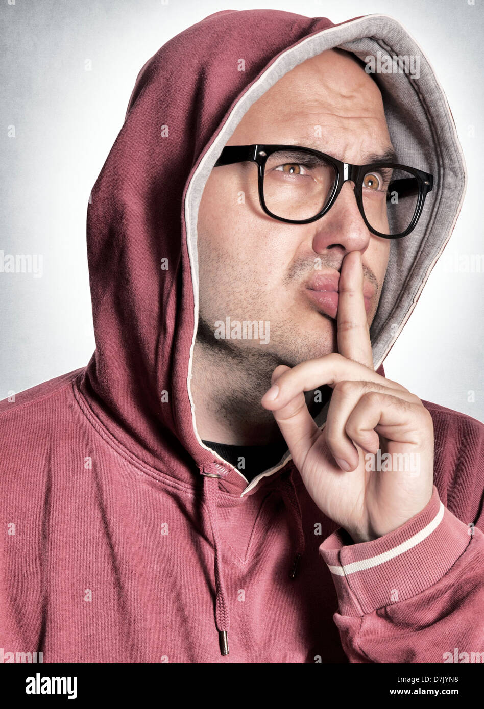 Please shut up Stock Photo - Alamy