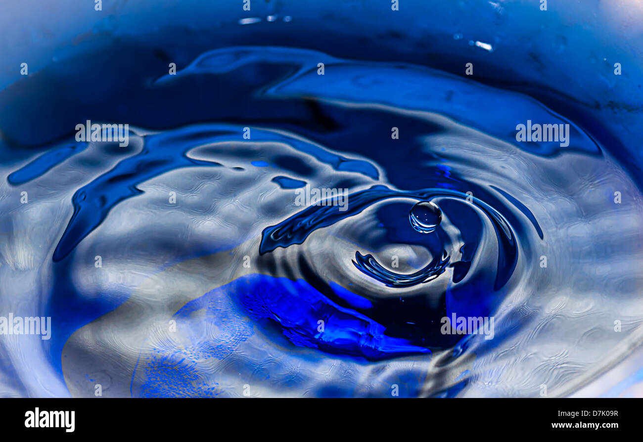 Abstract of Water Drops and droplets, Fresh Liquid concept, Copy Space ...