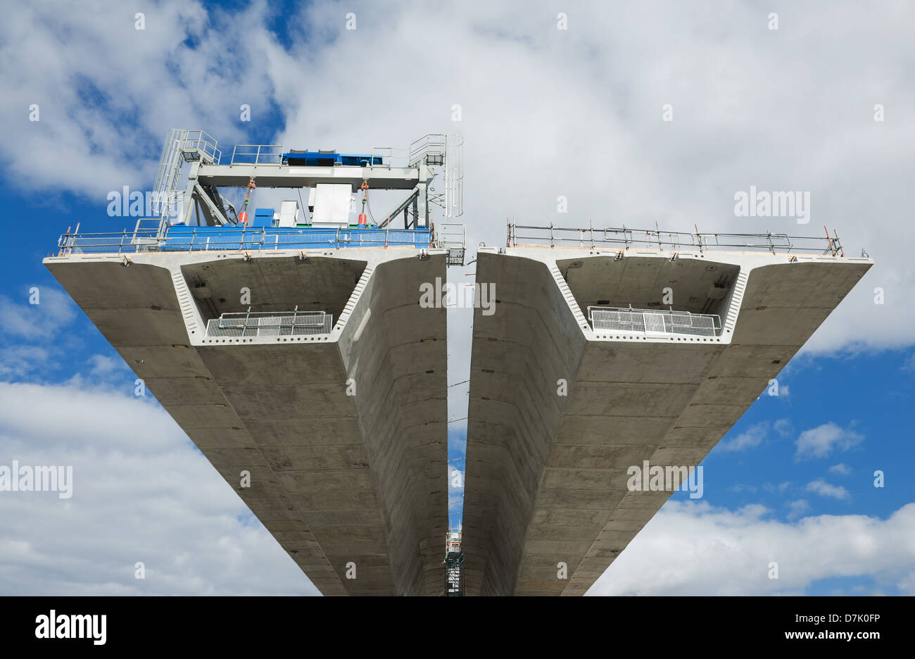 fragment view of the road under reconstruction Stock Photo - Alamy