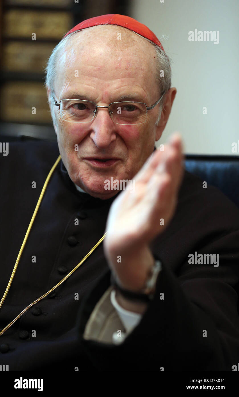 Cardinal Joachim Meisner, archbishop of Cologne is pictured during an ...