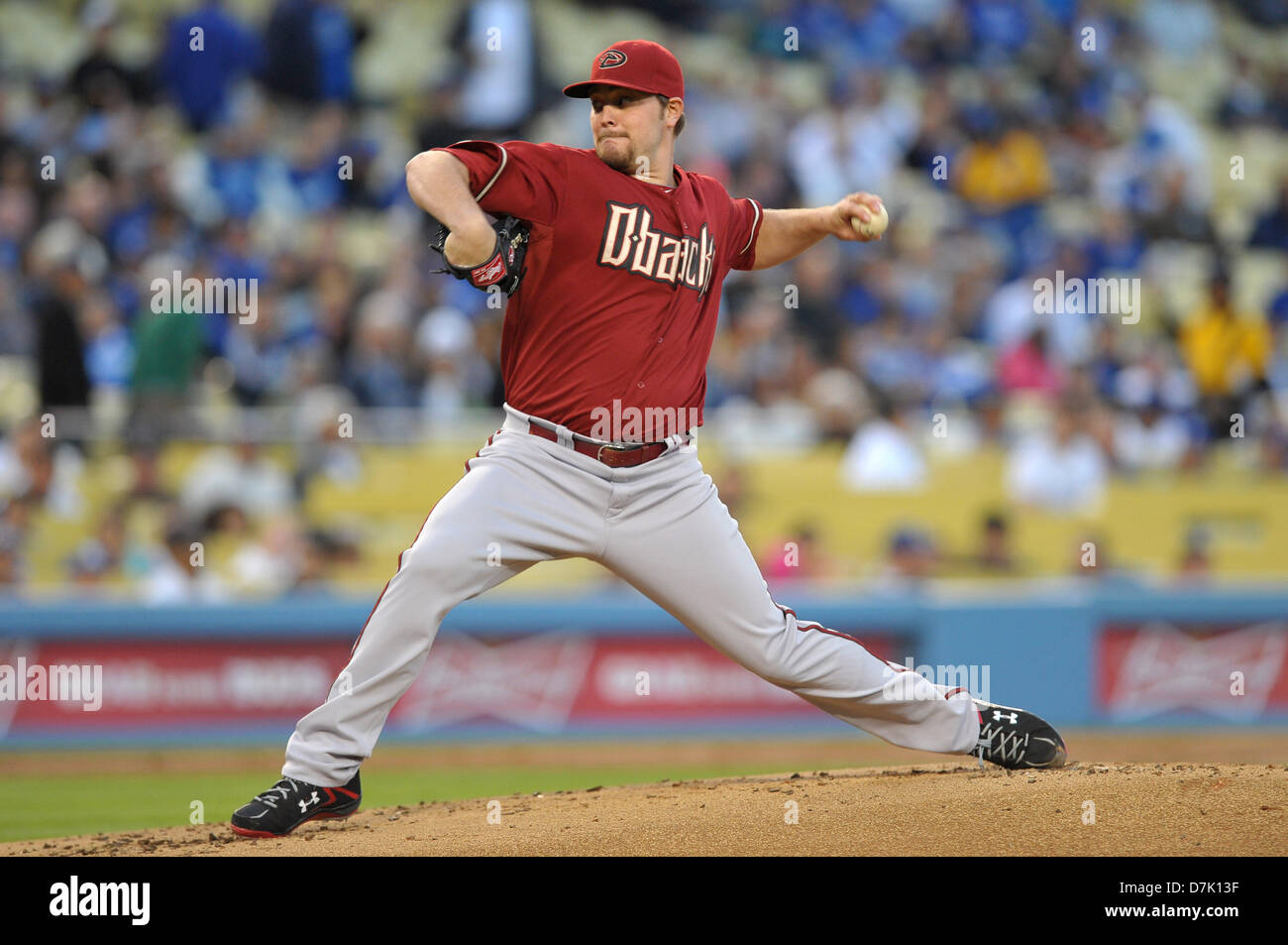 Los Angeles, California, USA. 8th May 2013. Arizona Diamondbacks ...