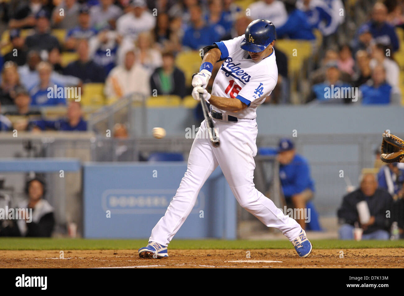 Los Angeles, California, USA. 8th May 2013. Los Angeles Dodgers right ...