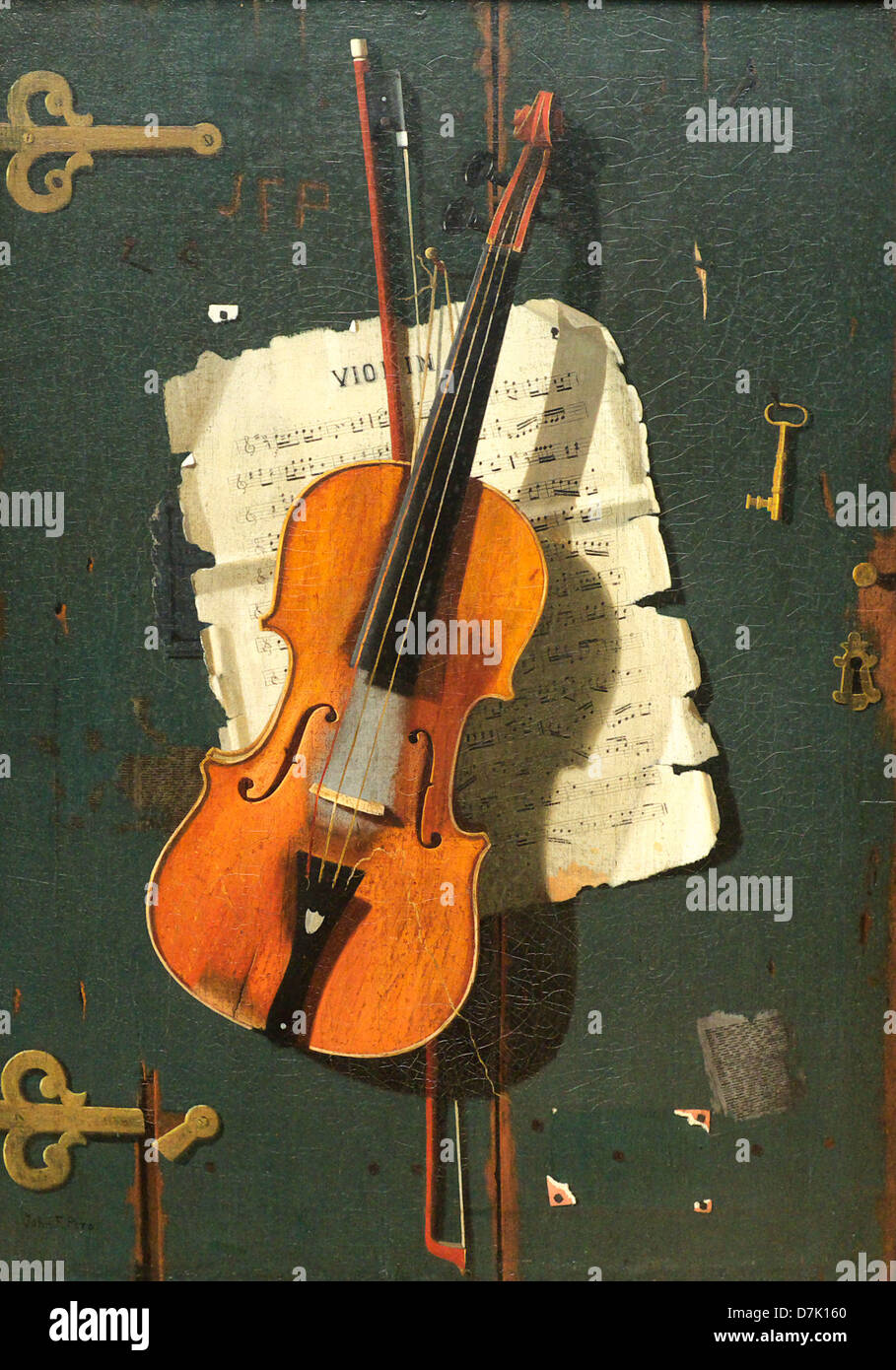 John frederick peto painting hi-res stock photography and images - Alamy