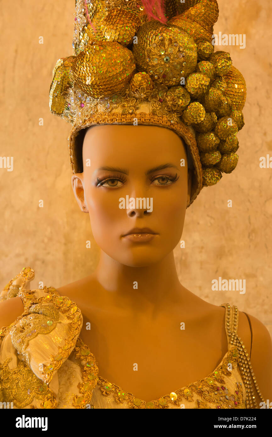 Carnival figure, Copacabana, Rio de Janeiro, Brazil Stock Photo - Alamy
