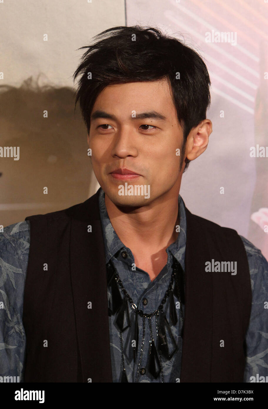 Jay Chou at press conference of movie The Rooftop in Taipei, Taiwan ...