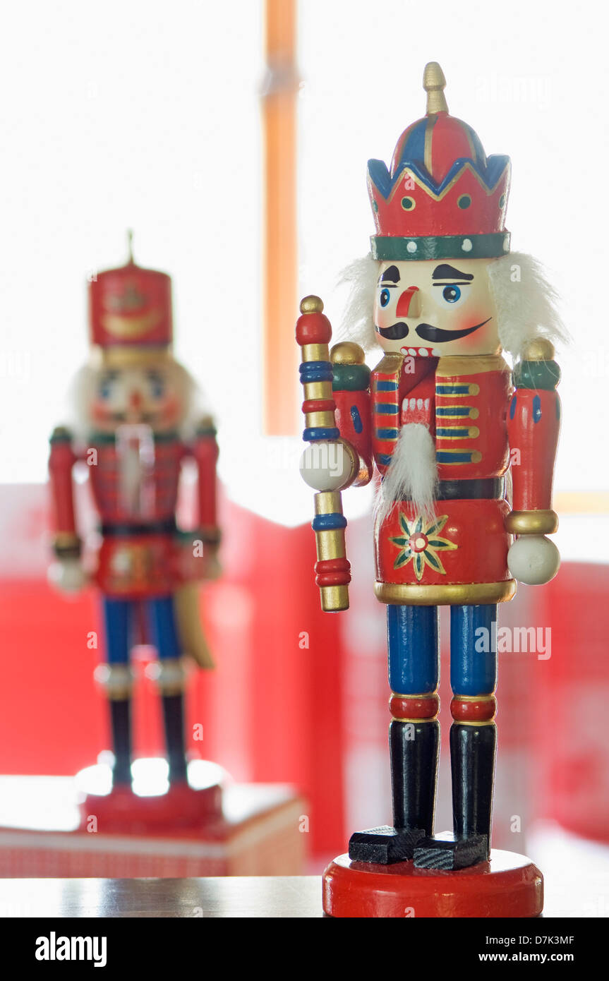 Close up of Nutcracker figurines Stock Photo - Alamy