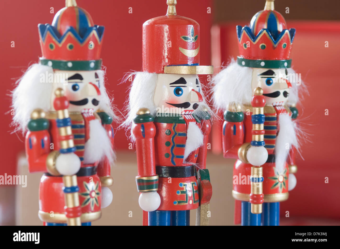 Close up of Nutcracker figurines Stock Photo - Alamy