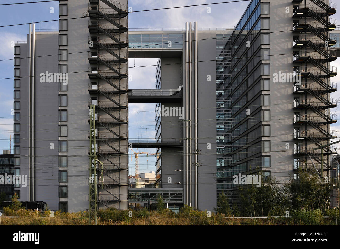 Germany, Bavaria, Munich, Telekom center building Stock Photo - Alamy