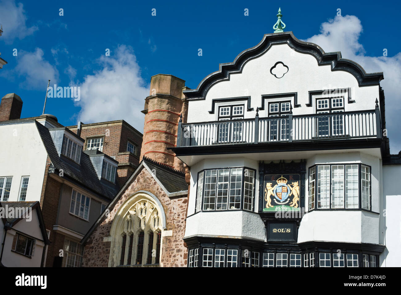 Tudor buildings in exeter hi-res stock photography and images - Alamy