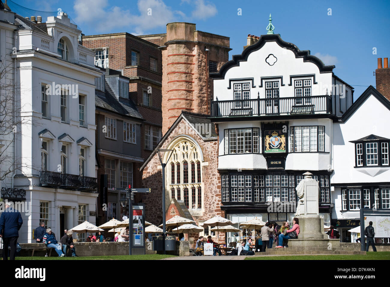 Tudor buildings in exeter hi-res stock photography and images - Alamy